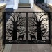 Simple & Beautiful Rectangular Pattern Metal Pool Gate | Custom ...