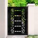 Gorgeous Custom Fabrication Leaf Pattern Metal Gate Modern - Etsy