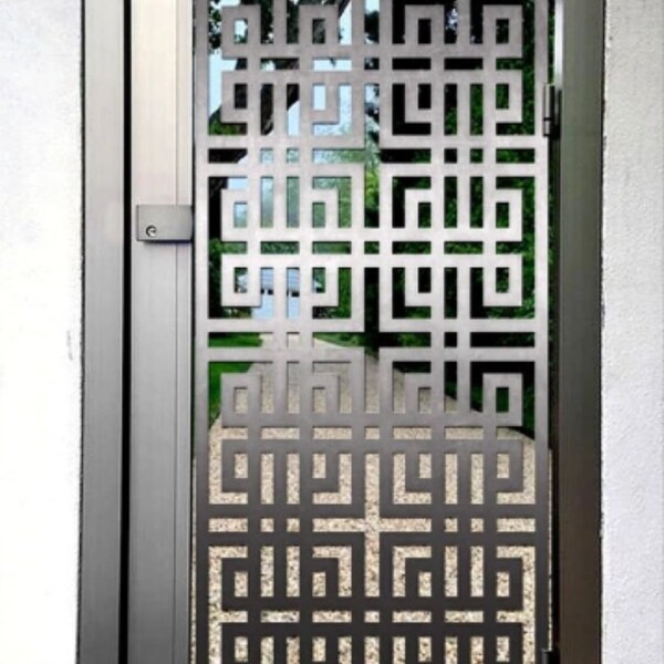Metal Gate Squares Design - Etsy