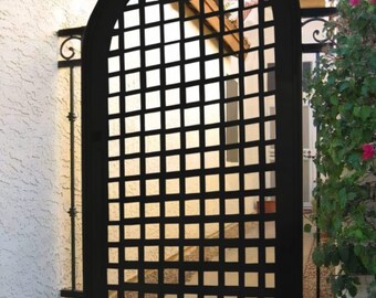 Fabulous Geometric Design Metal Pool Gate Custom Fabrication Unique ...