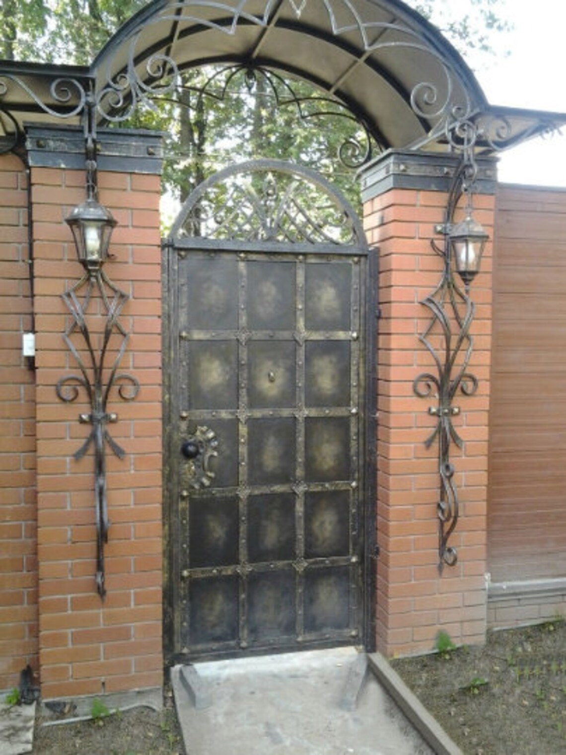 Beautiful Decorative Design Metal Garden Gate Custom - Etsy