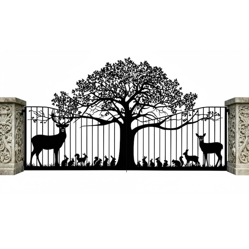 Tree of Life Metal Gate - Etsy