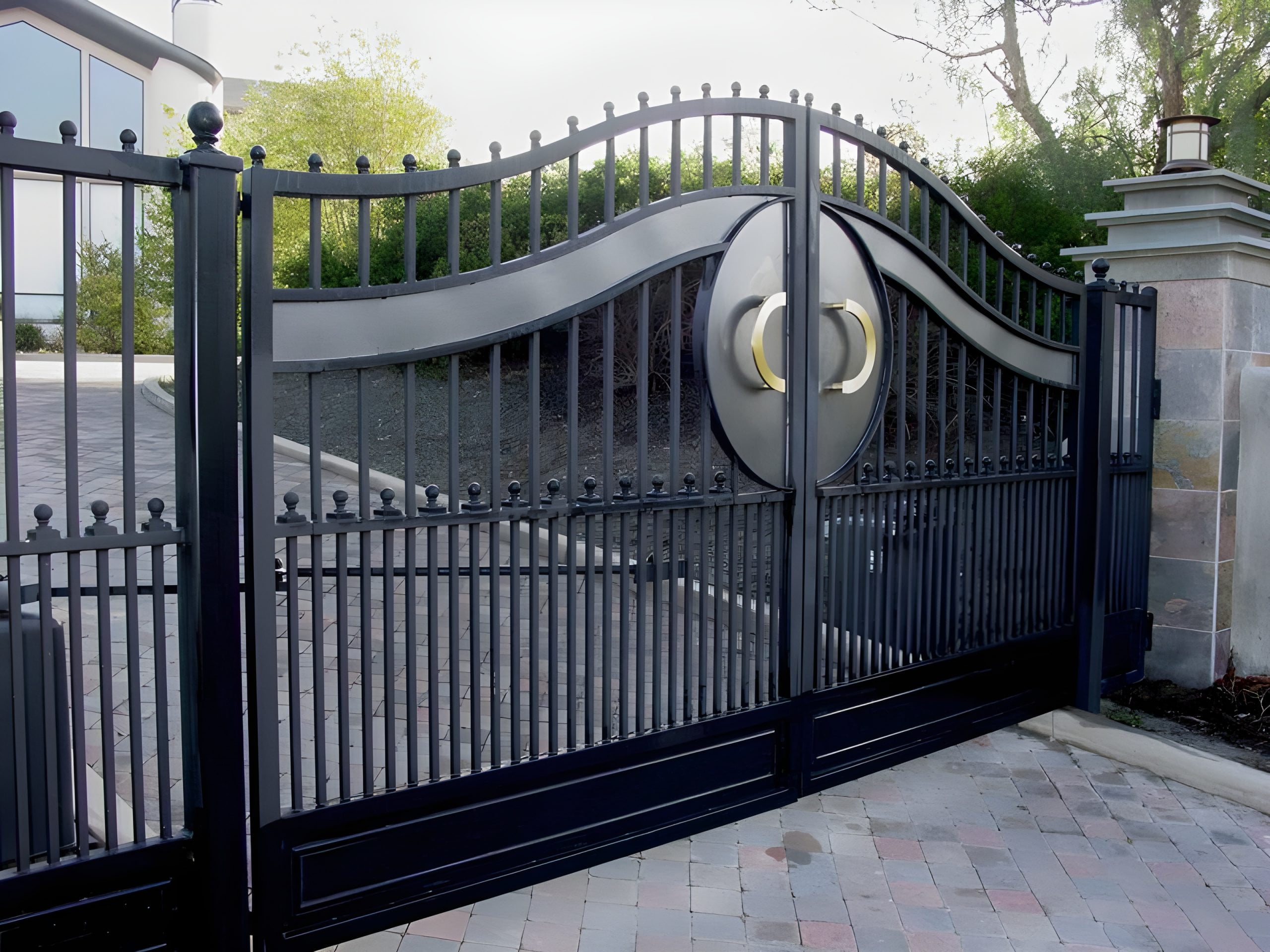 Steel Fabrication Gate Design