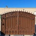 Stylish Solid Embossed Metal Spiral Vintage Entry Gate custom - Etsy