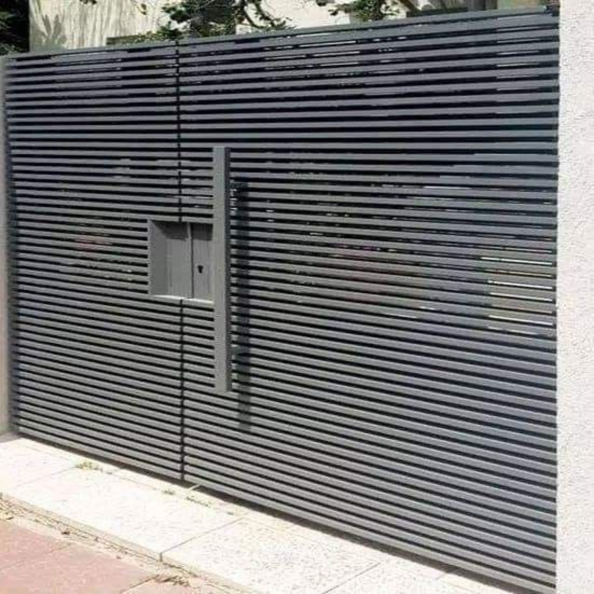 Beautiful Modest Design Metal Side Walk Metal Gate Custom Fabrication ...