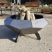 Fire Pit Diamond Shape Wood Burning Outdoor Firepit Custom Morden ...