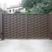 Classic Criss Cross Design Entry Gate |modern Heavy Duty Metal Driveway ...