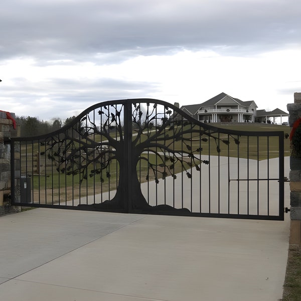 Tree of Life Metal Gate - Etsy