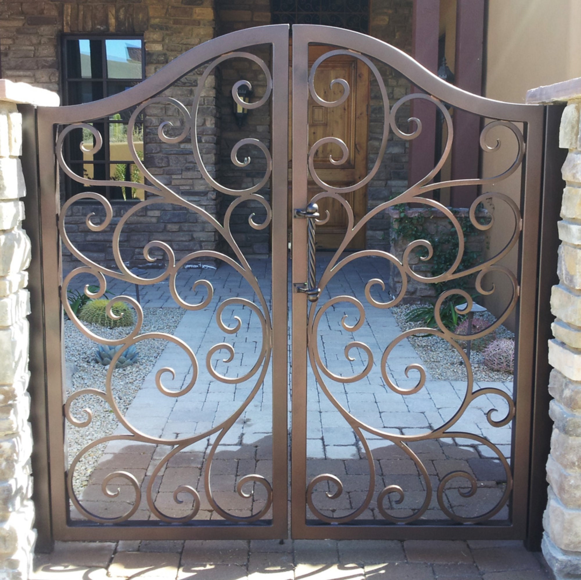 Steel Fabrication Gate Design