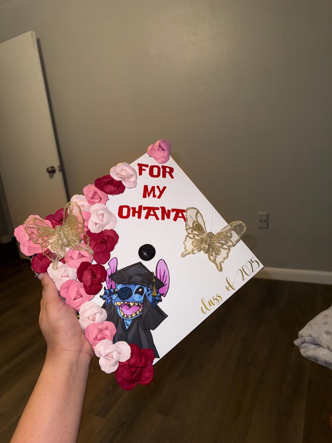 Stitch Graduation Cap Topper - Etsy