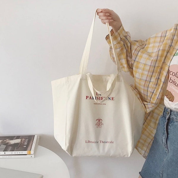 French Tote Bag - Etsy