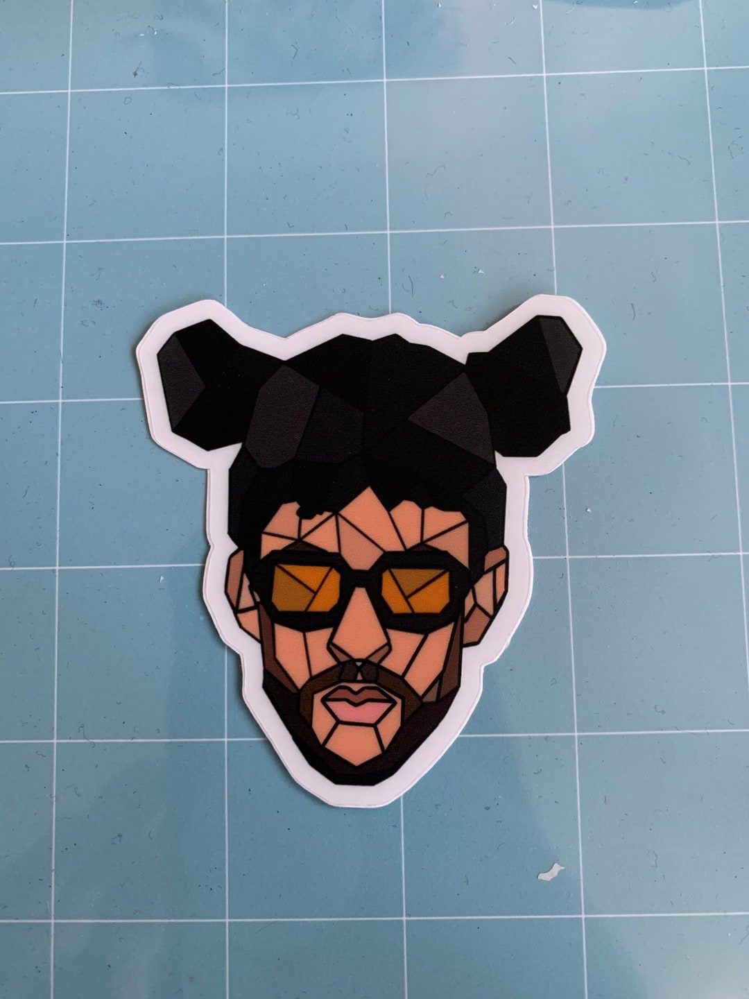 Bad Bunny Sticker - Etsy