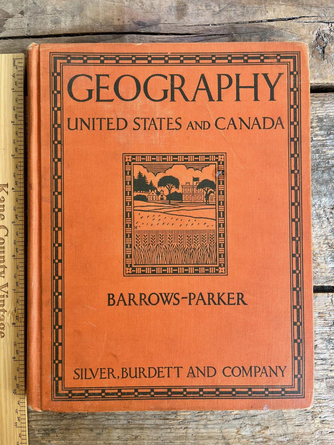 Imperfect but Complete Vintage 1934 Printing "geography United States ...