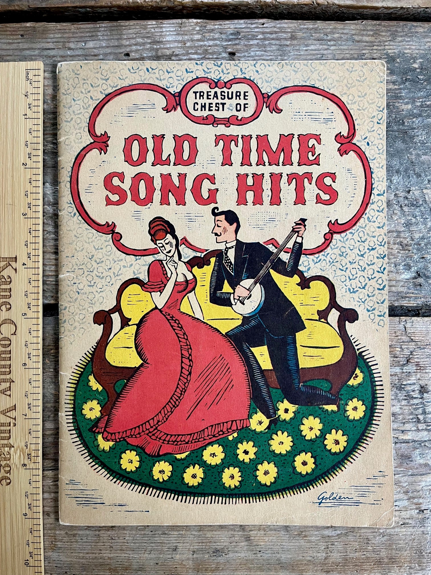 Vintage 1935 "treasure Chest of Old Time Song Hits" Many Folk Songs ...
