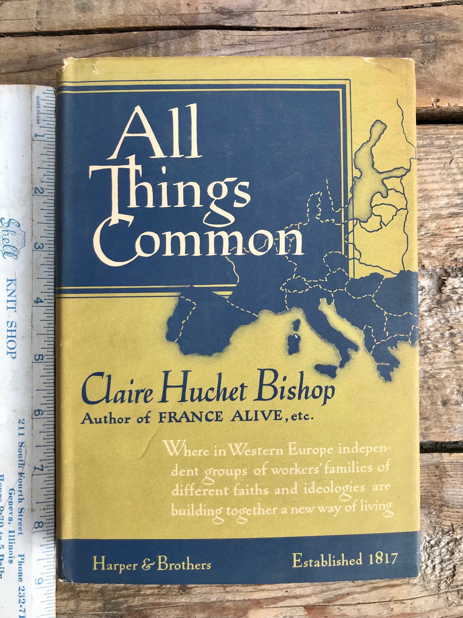SIGNED by Author, RARE Stated 1st Hardcover 1950 Edition "all Things ...