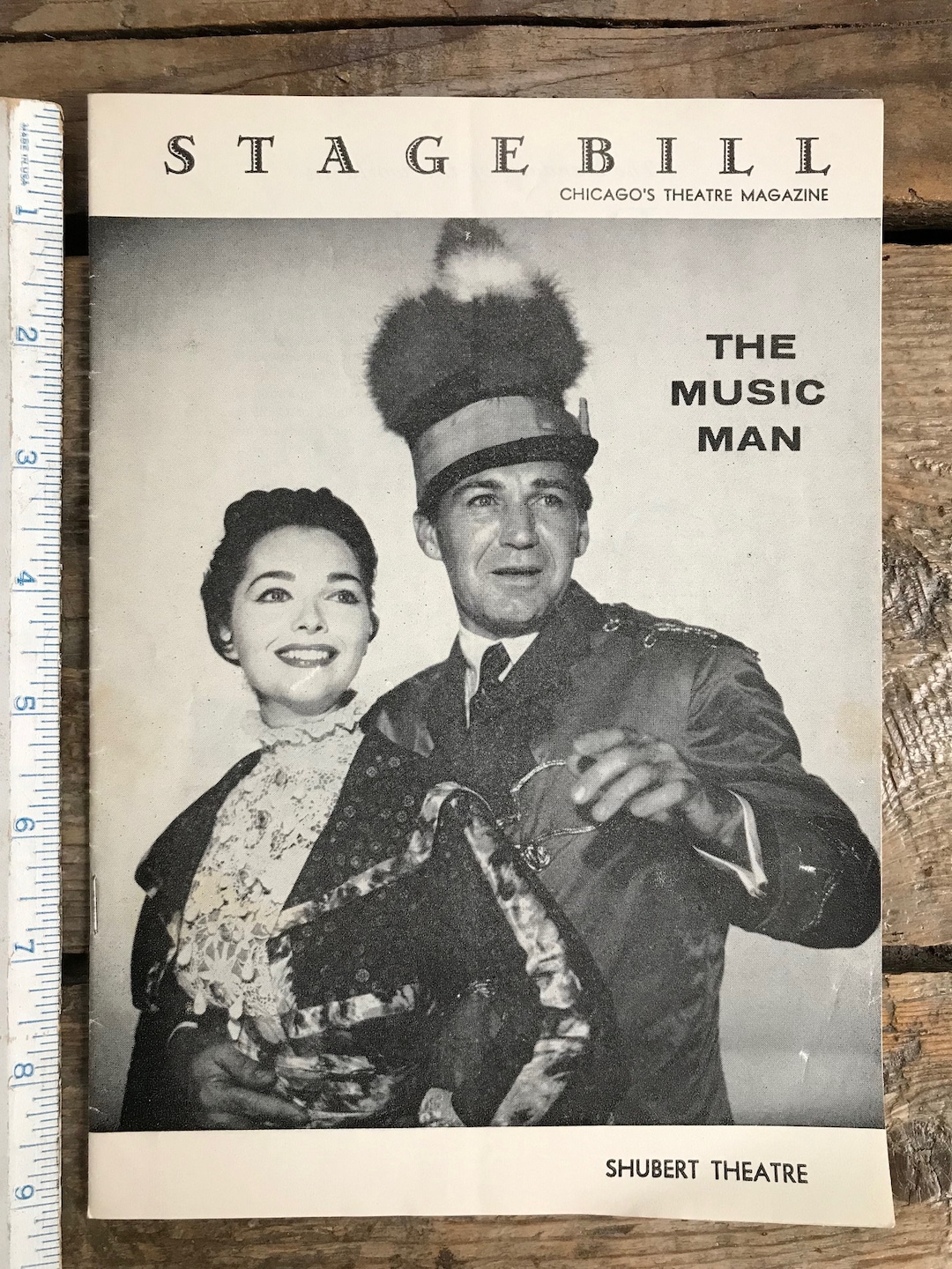 Vintage (1959) Stagebill "the Music Man" Shubert Theatre Chicago ...