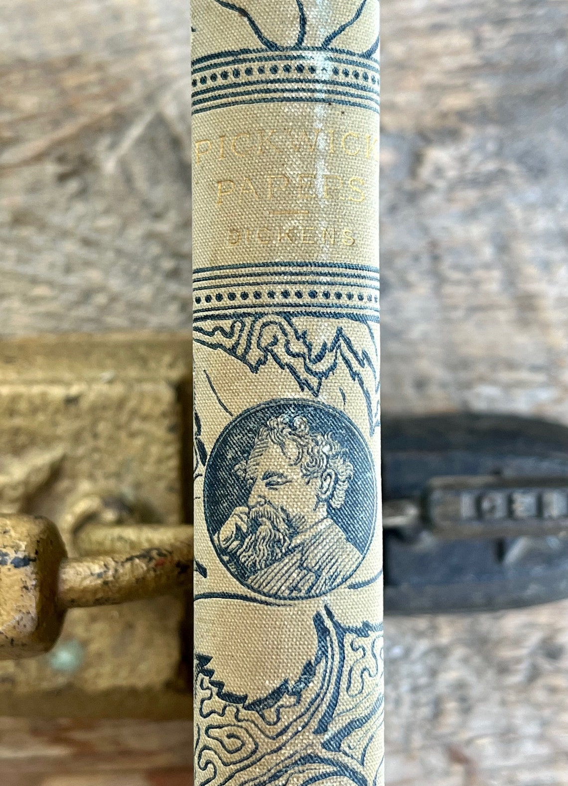 RARE Illustrated Antique 1890s "puck" Edition of Charles Dickens' "the ...