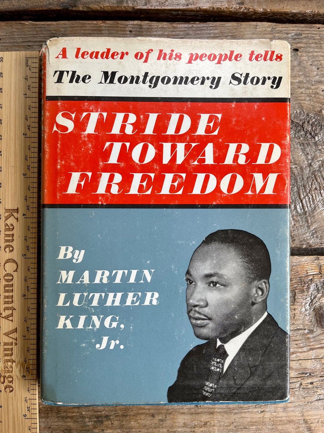 Very Nice 1984 Reprint of 1958 Vintage Book "stride Toward Freedom" by ...