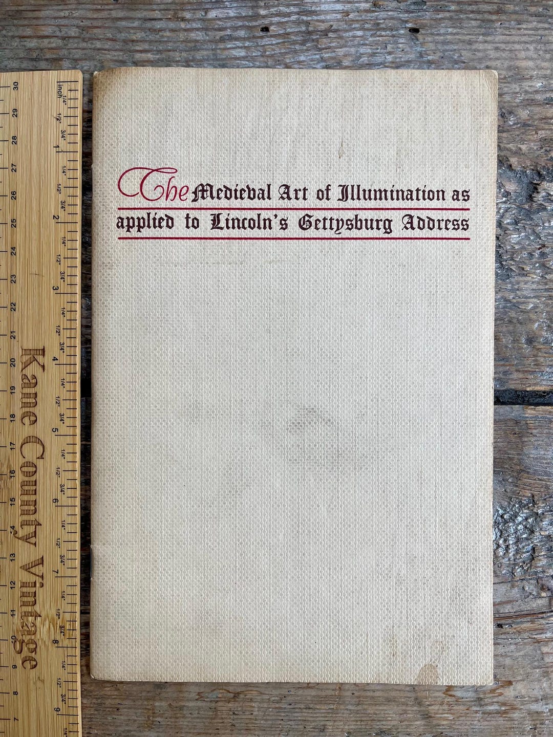 Interesting Vintage (1946) Booklet "the Medieval Art of Illumination as ...