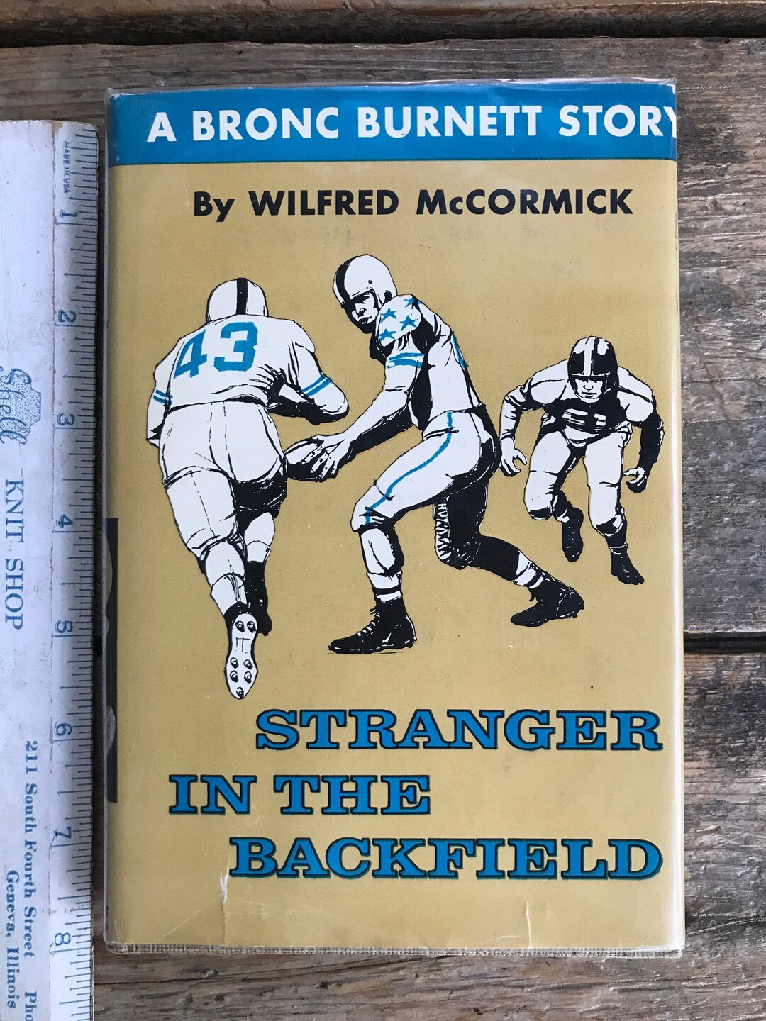 Excellent 1st Edition (1960) "stranger in the Backfield" by Wilfred ...