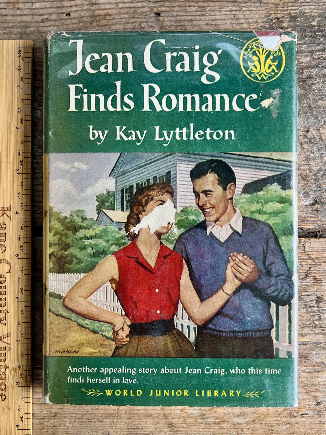 Vintage (1948) Book From World Junior Library "jean Craig Finds Romance ...