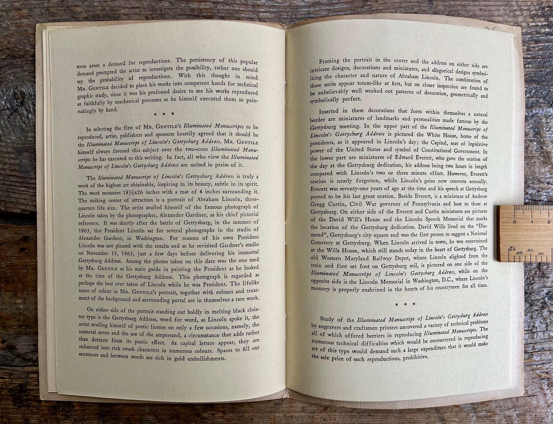 Interesting Vintage (1946) Booklet "the Medieval Art of Illumination as ...