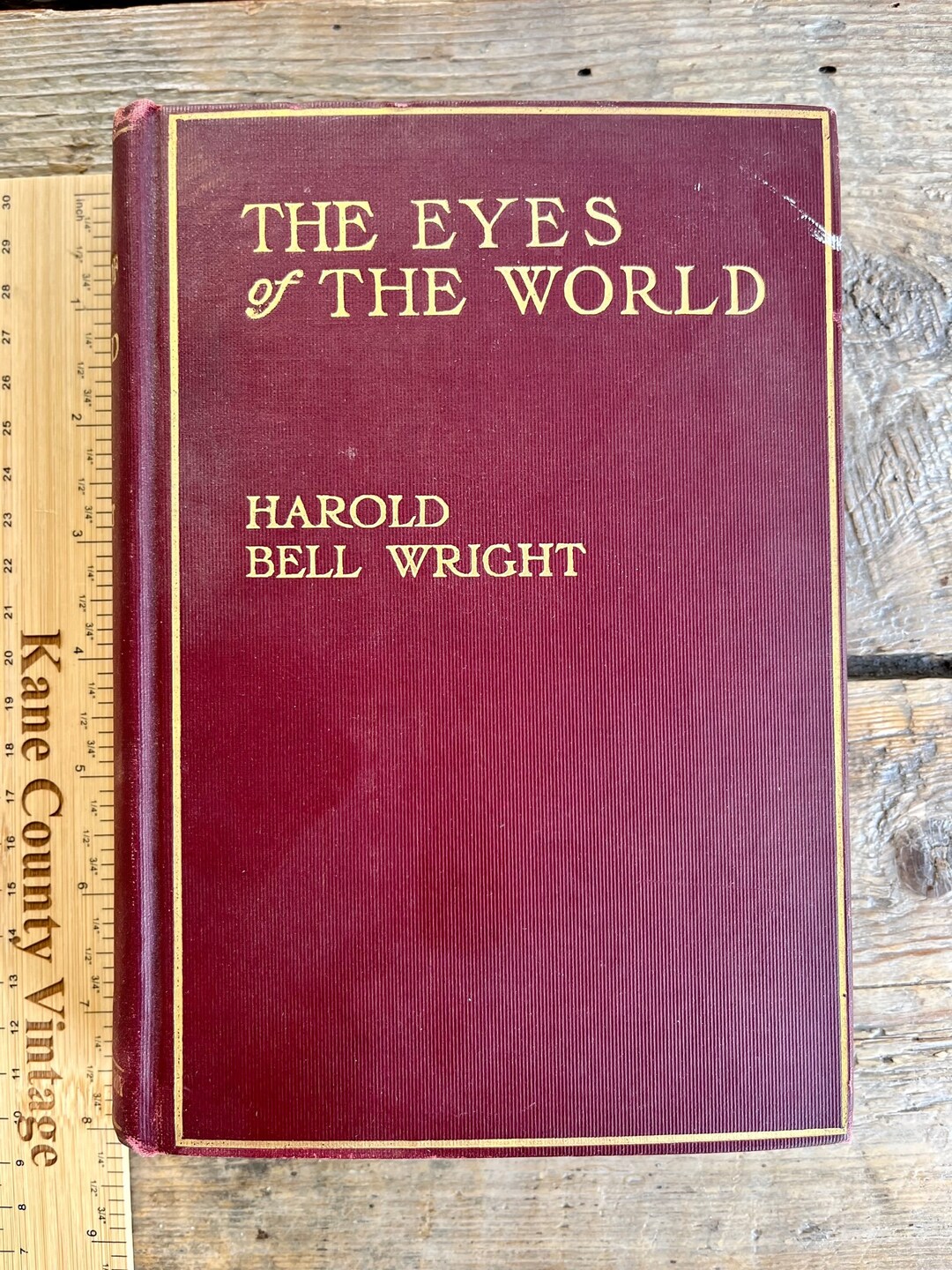 Very Nice 1st Edition (1914) "the Eyes of the World" by Harold Bell ...