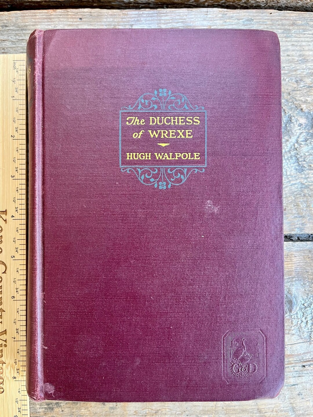 Affordable Reading Copy of Antique 1916 Book the Duchess of Wrexe: Her ...
