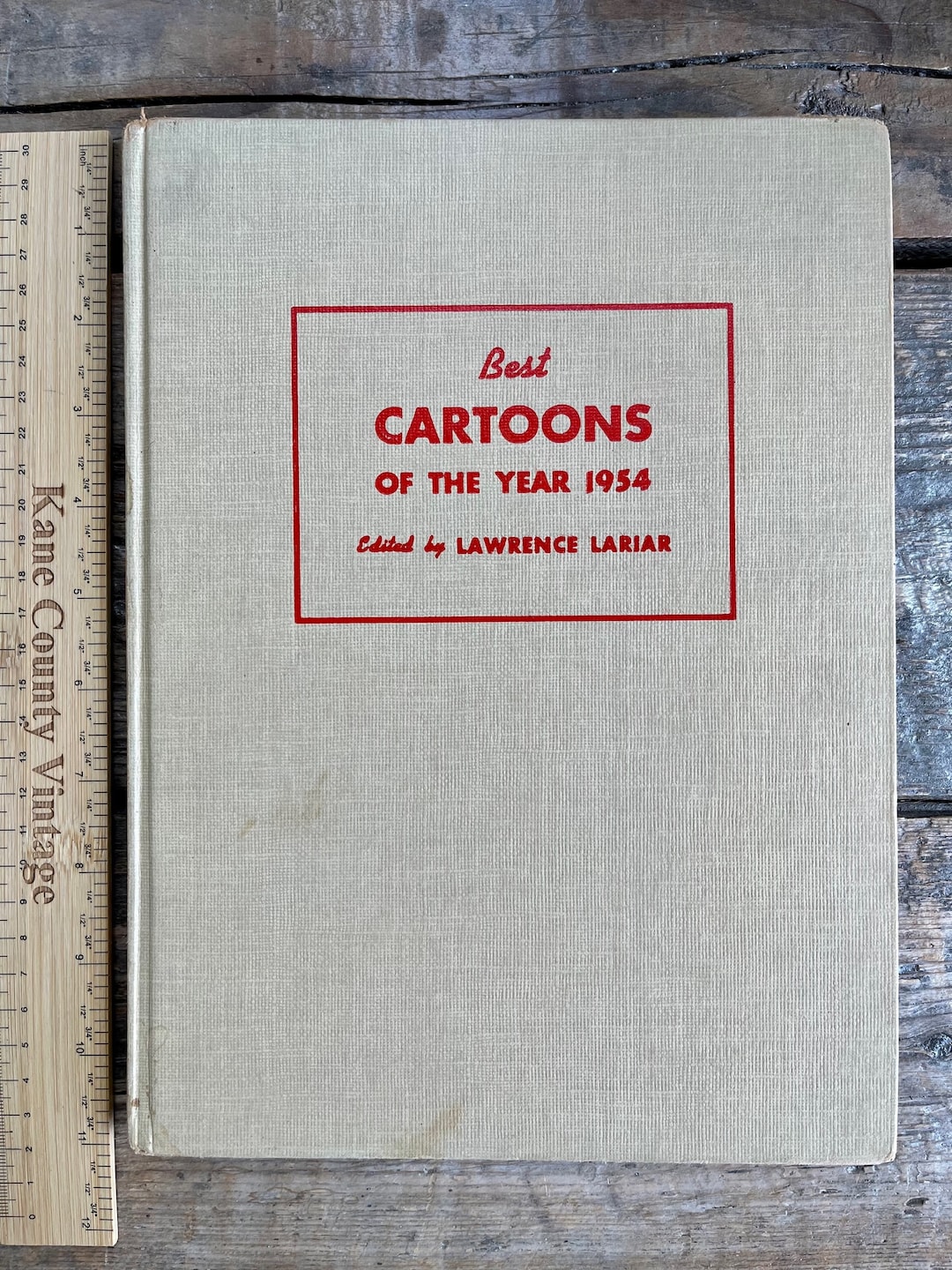 Interesting and Funny Vintage Book "best Cartoons of the Year 1954 ...