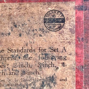 Original Antique 1920s Micrometer Caliper Model No. 224 by Starrett, in ...