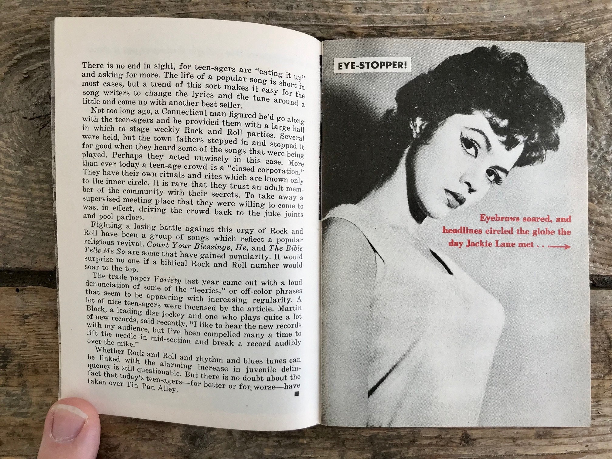 Vintage Pocket Pinup Magazine february 1956 picture Week With Mitzi ...