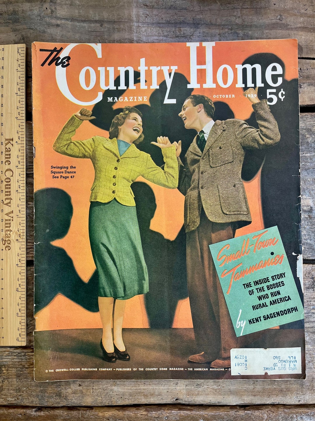 Great 1930s Color Ads! Vintage "the Country Home" Magazine (october ...