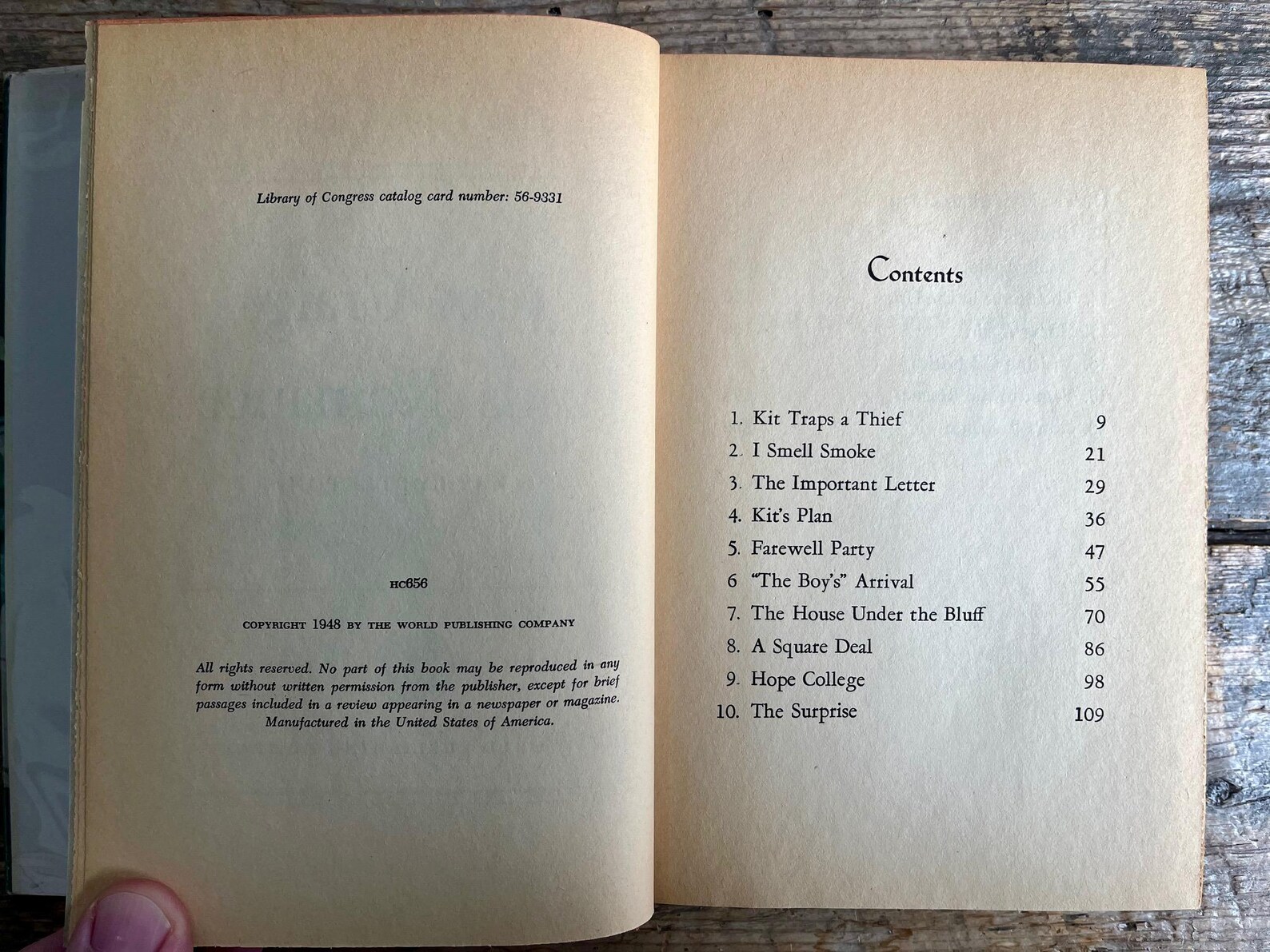 Vintage (1948) Book From World Junior Library "jean Craig Finds Romance ...