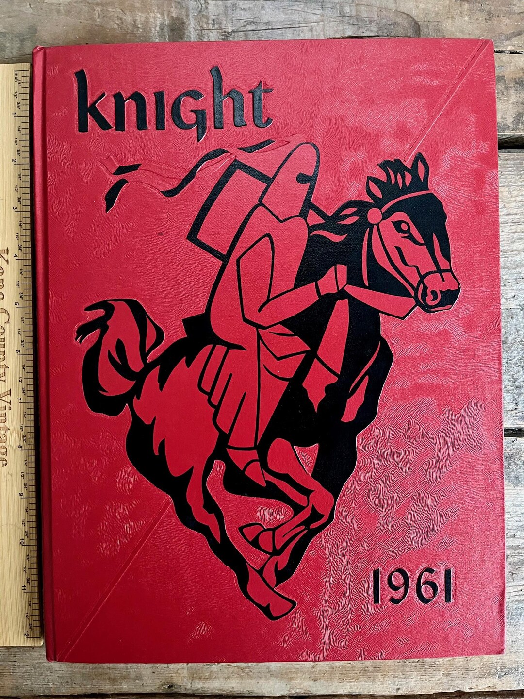 Vintage 1961 Yearbook "knight" From St. Mel High School - Garfield Park ...