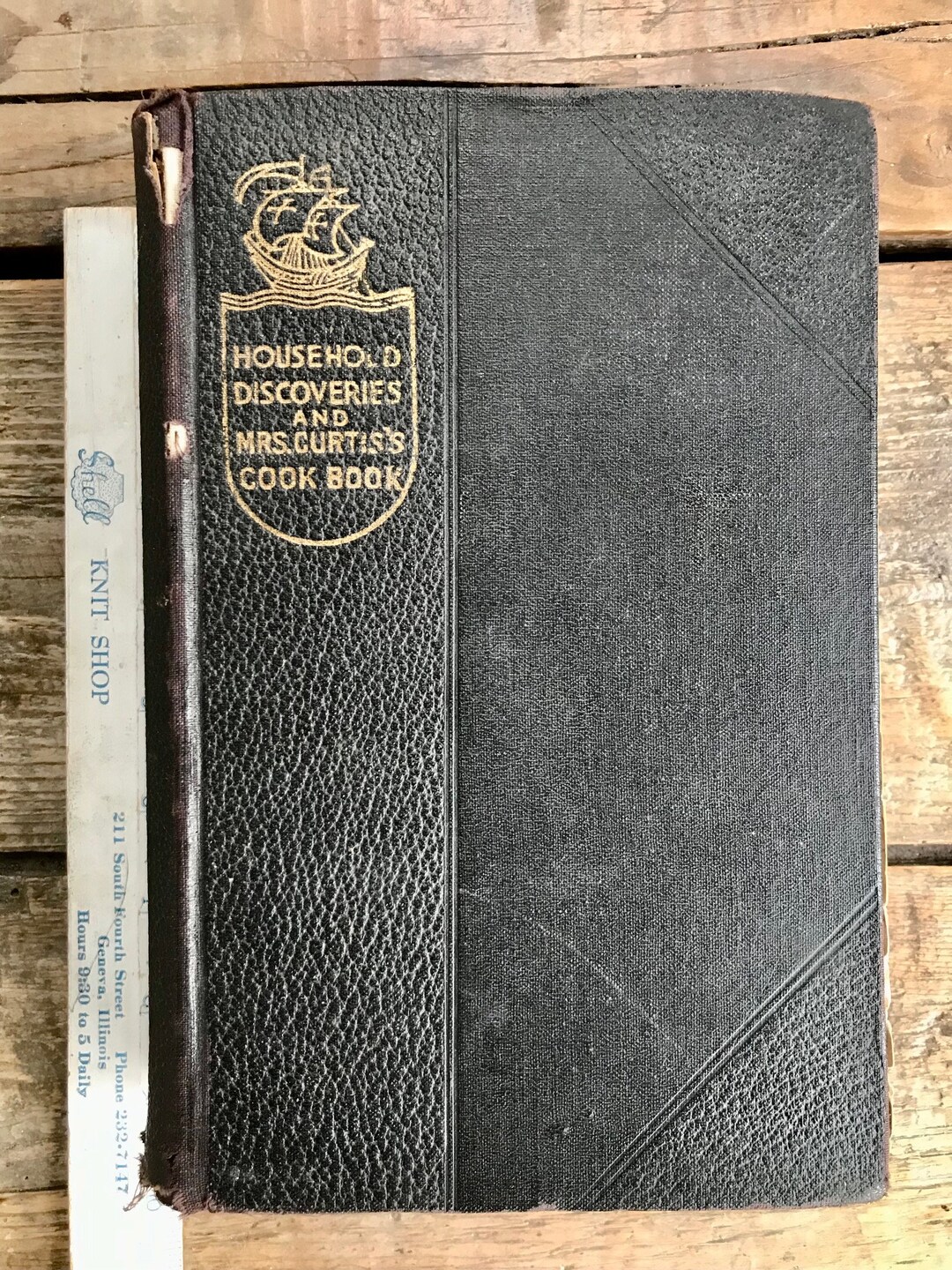 Two Antique Books in One Volume (1909) "household Discoveries" by ...