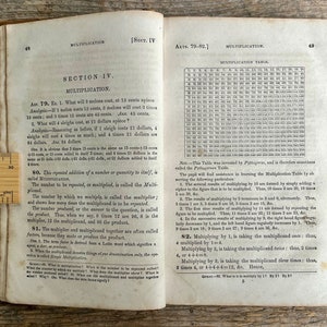 Scarce Antique (1860) School Book, Used During Civil War! "higher ...