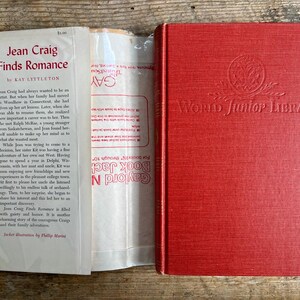 Vintage (1948) Book From World Junior Library "jean Craig Finds Romance ...