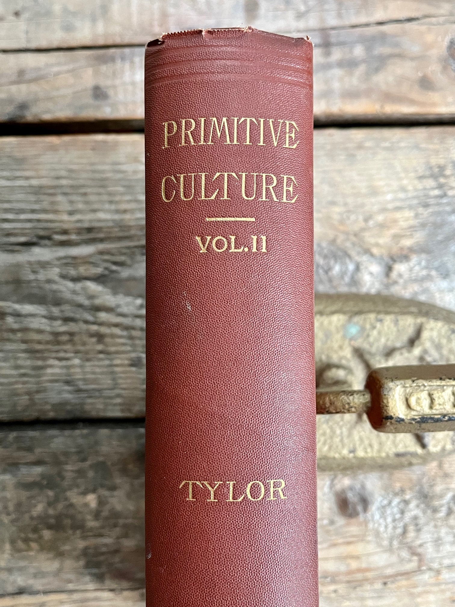 Rare Antique 1889 "primitive Culture: Researches Into the Development ...