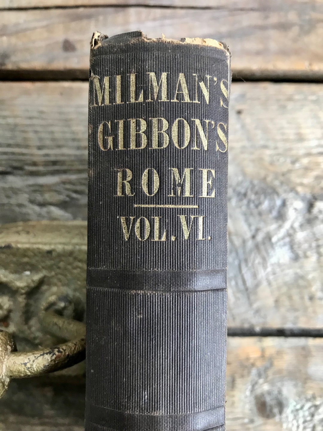 Early (1854) Printing of Edward Gibbon's "the History of the Decline ...