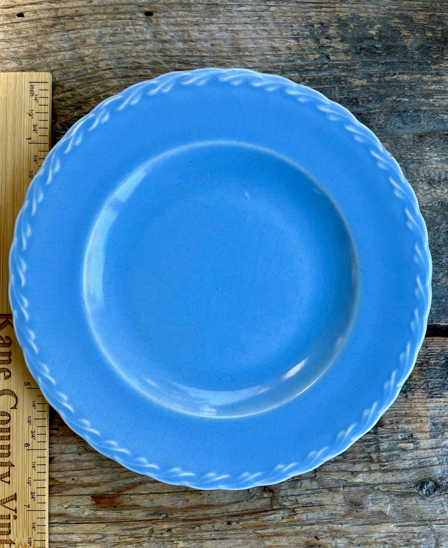 Vintage 1940s Vernonware native California Pattern 6.5 Appetizer Plate ...