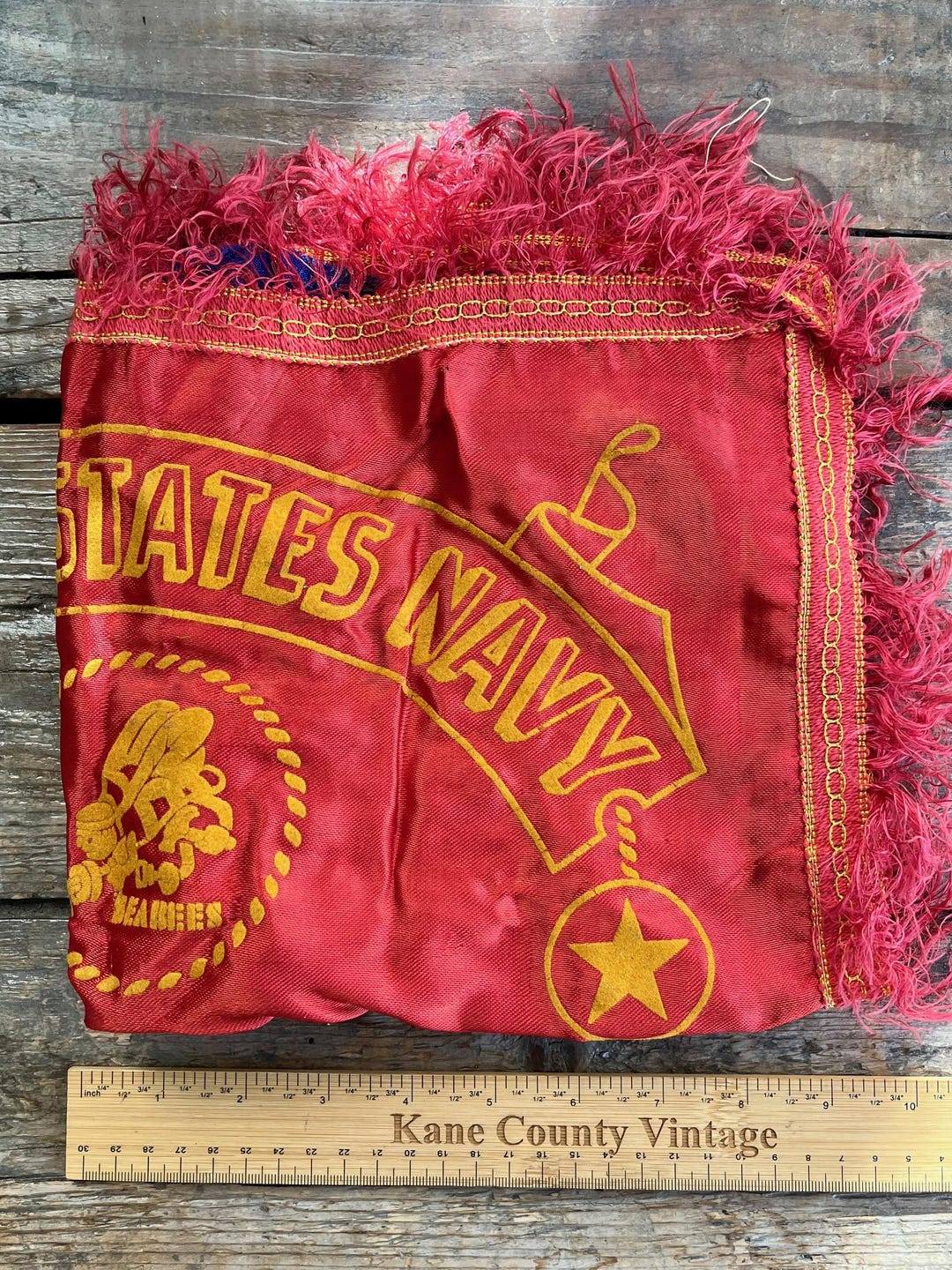 RARE Original U. S. Navy WWII Pillowcase From Camp Peary, Virginia (c ...