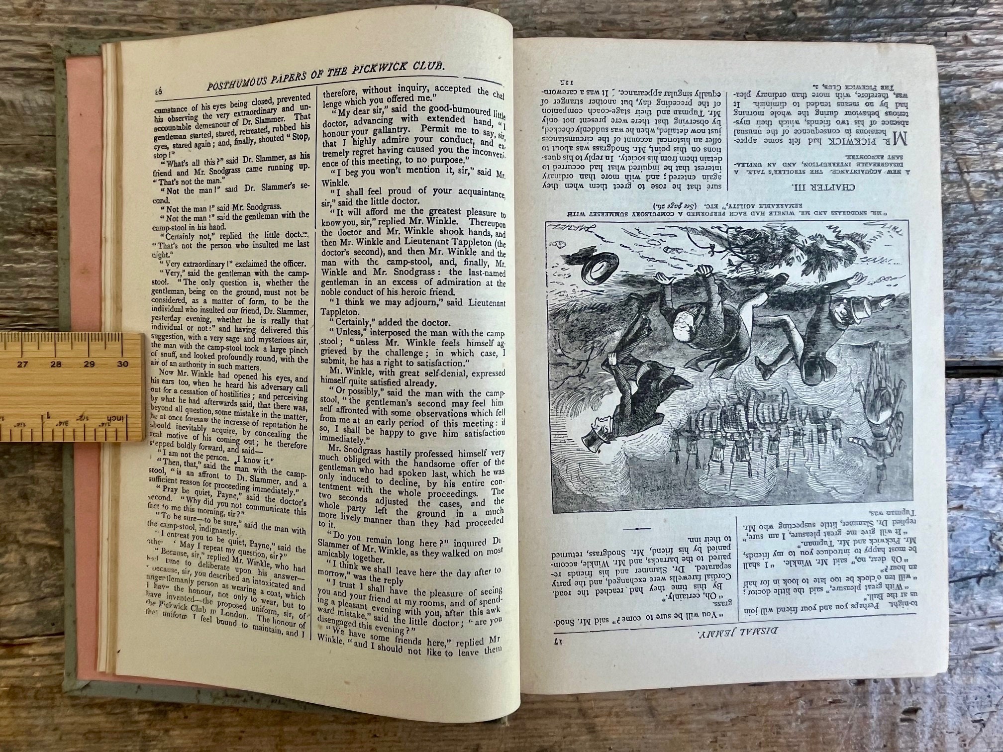 RARE Illustrated Antique 1890s "puck" Edition of Charles Dickens' "the ...
