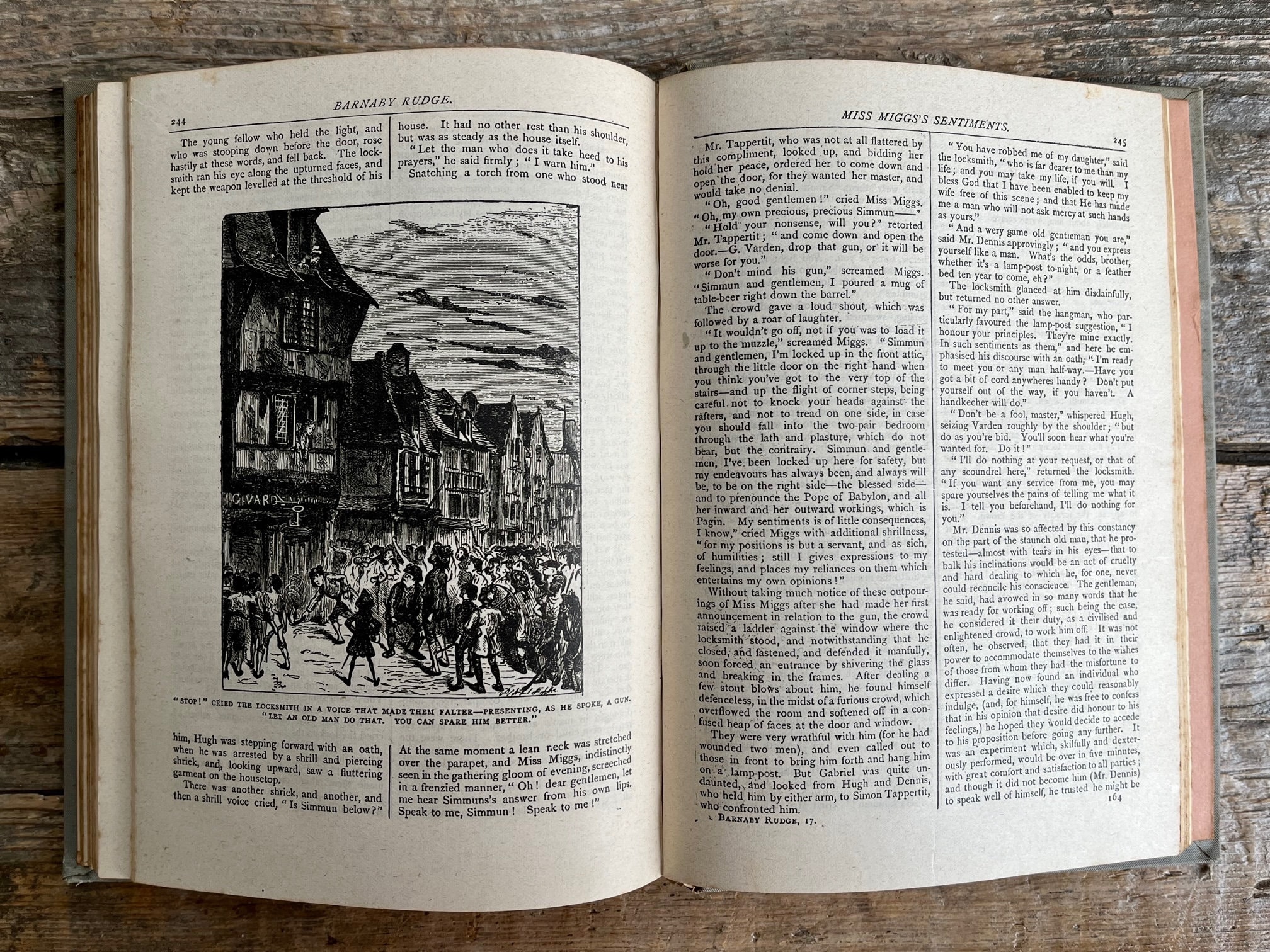 RARE Illustrated Antique 1890s "puck" Edition of Charles Dickens ...