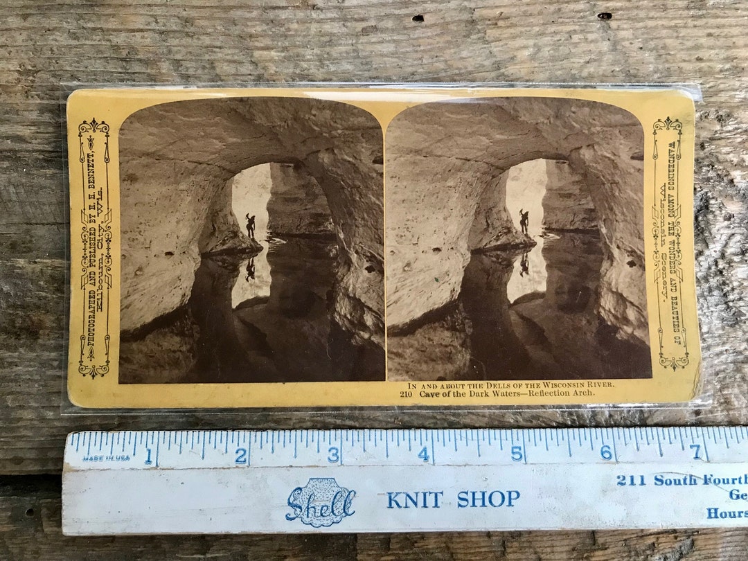 Antique Photograph Wisconsin Dells (1870s) Kilbourn City WI; Rare ...