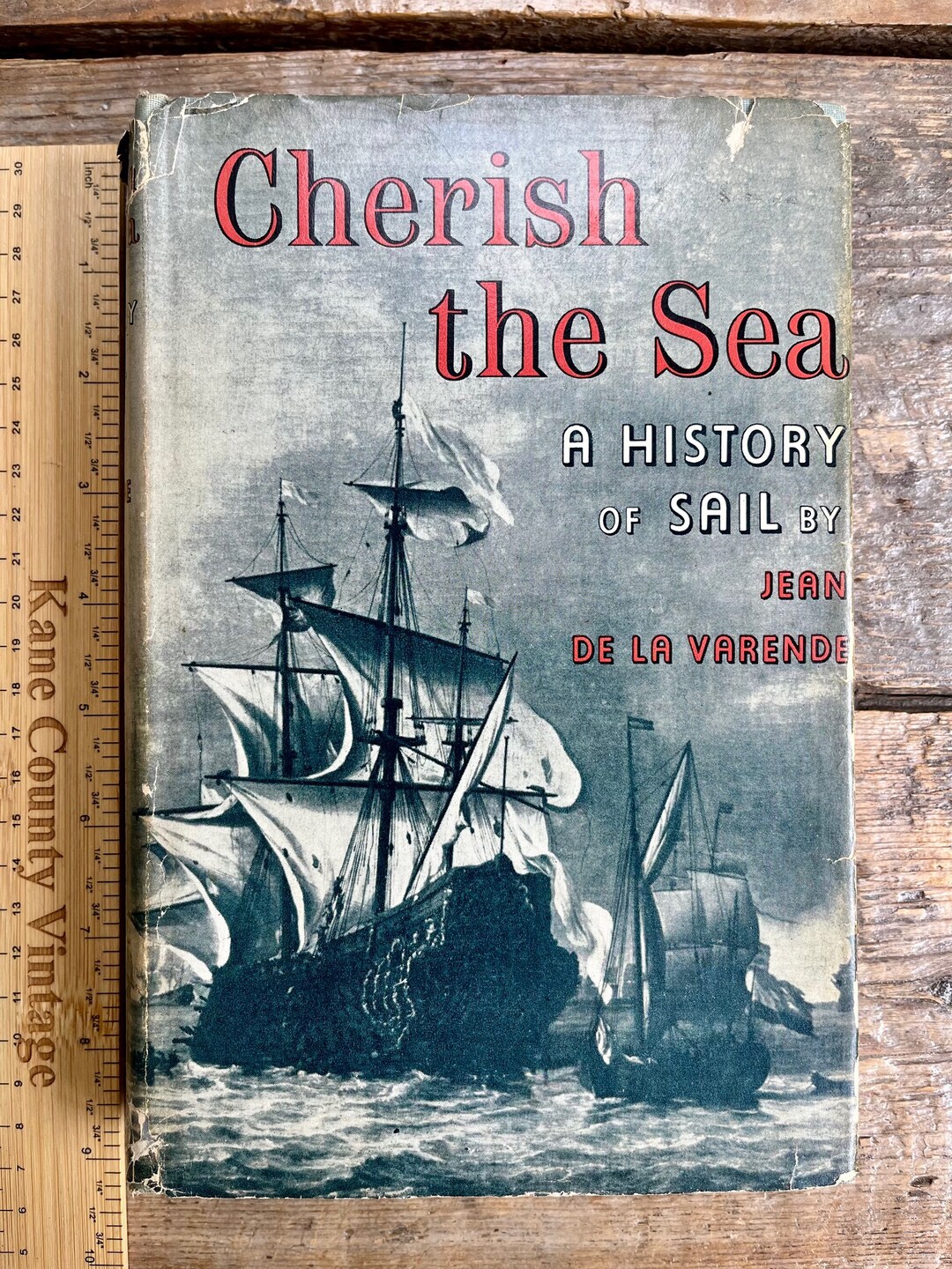 Vintage (1956) Book With Dust Jacket "cherish the Sea: A History of ...