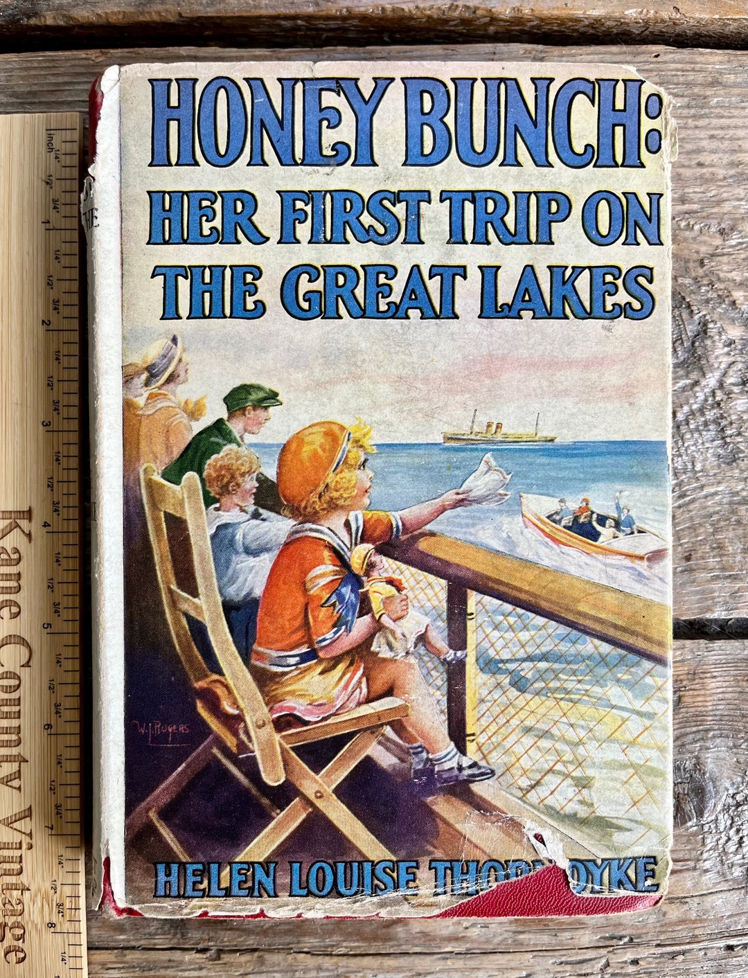 1st Edition (1930) "honey Bunch: Her First Trip on the Great Lakes" by Helen Louise Thorndyke ...