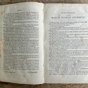 Scarce Antique (1860) School Book, Used During Civil War! "higher ...