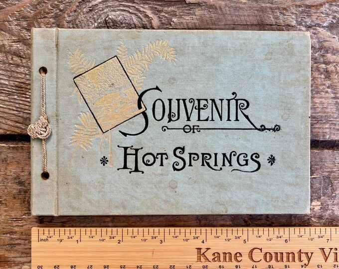 Extremely Rare (1888) "a Souvenir of Hot Springs, Arkansas" by A ...