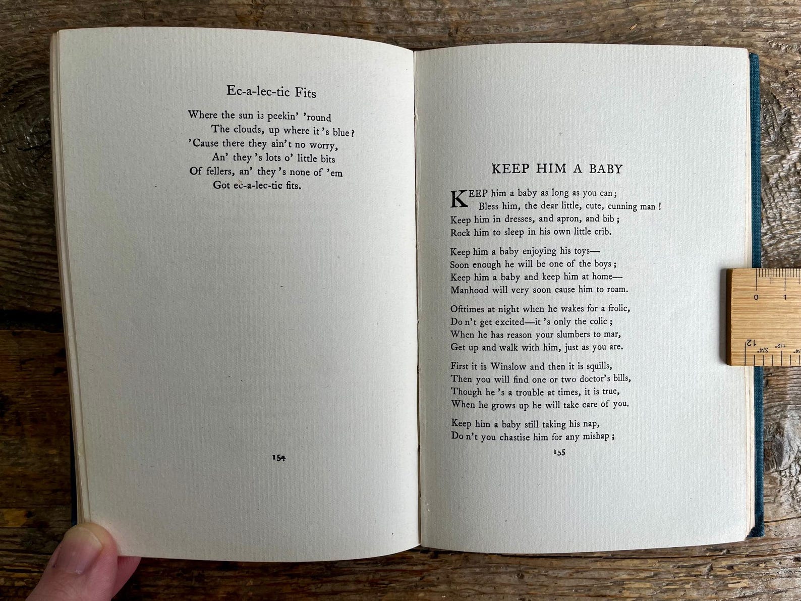 Very Nice Antique (1906) Book of Humorous Poems "ben King's Verse ...