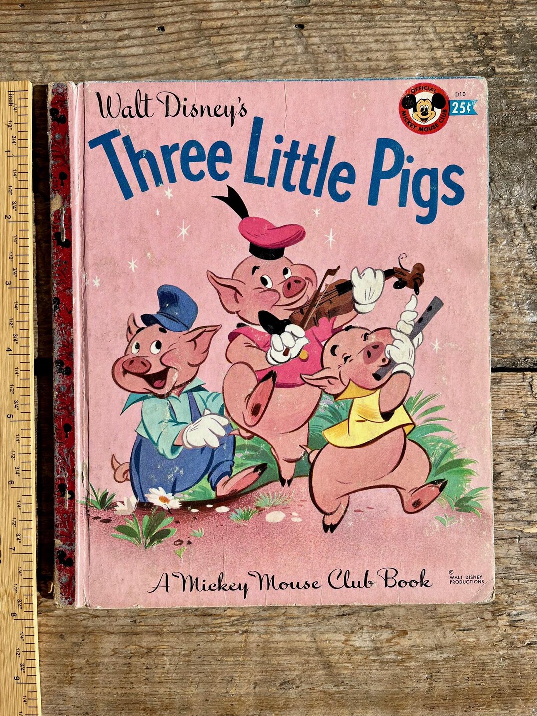 Affordable Vintage 1948 "walt Disney's Three Little Pigs" A Mickey ...